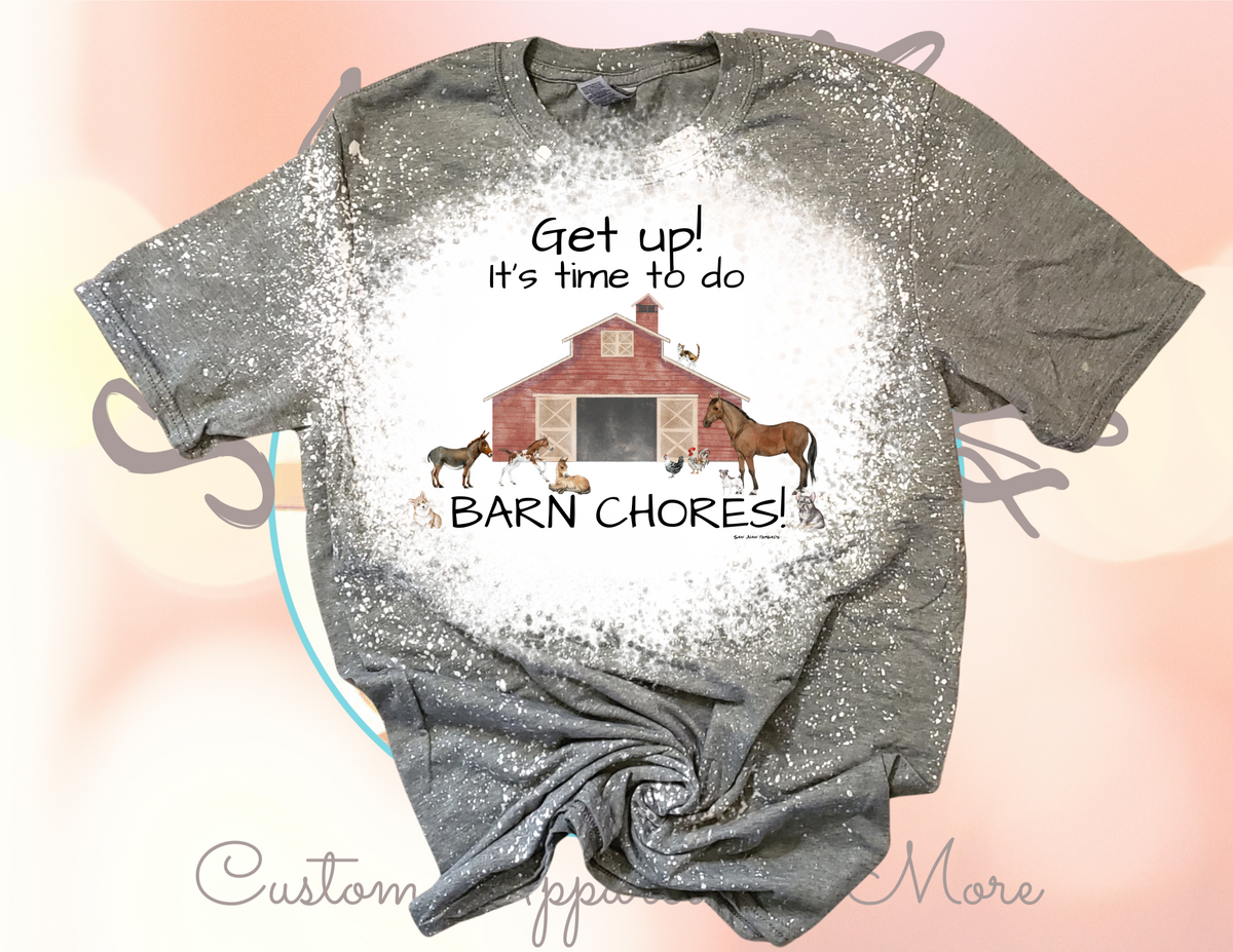 Get Up! Bleached T-Shirt – San Juan Threads